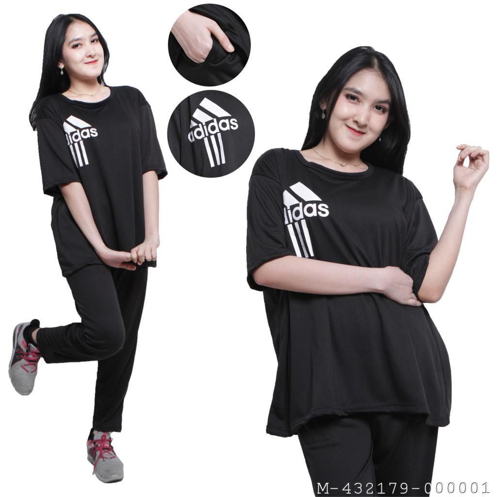 Adidas set, Olah Raga, Baju Olahraga di Carousell