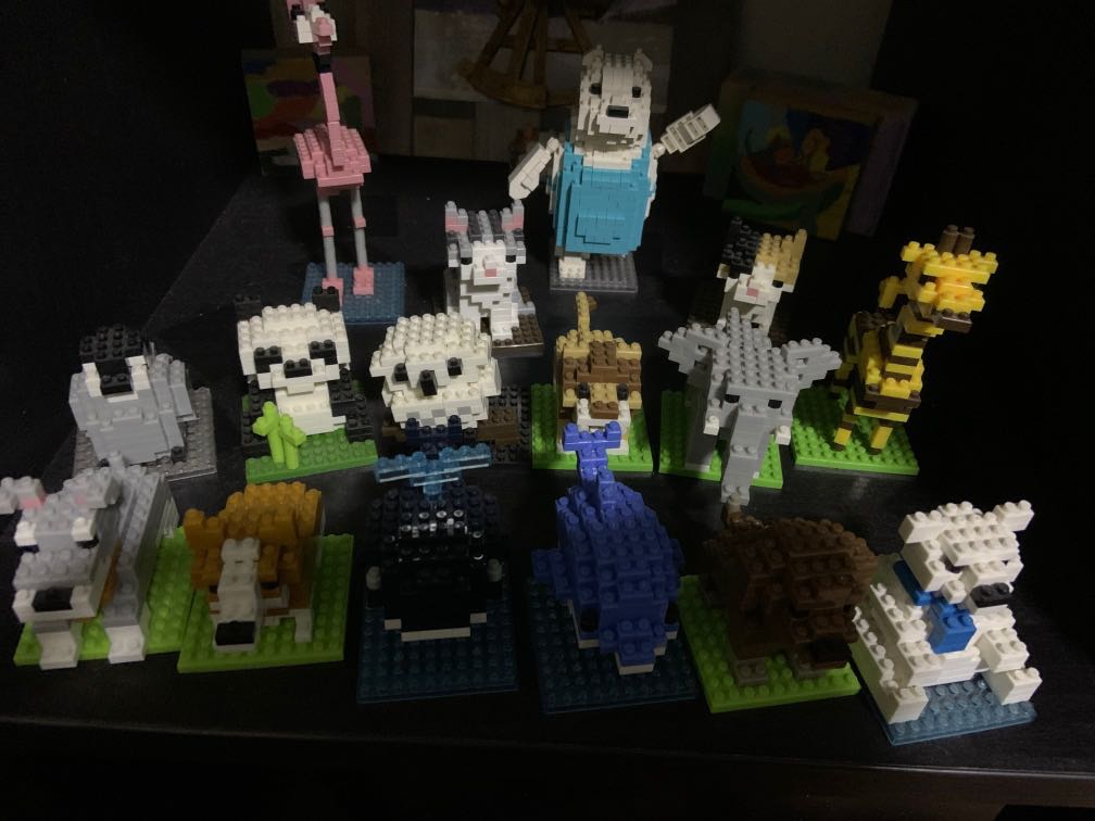 Built daiso legos, Hobbies & Toys, Toys & Games on Carousell