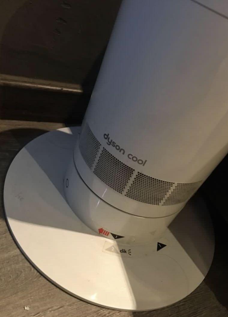 Dyson Fan (Pedestal White - AM08), Furniture & Home Living, Lighting ...