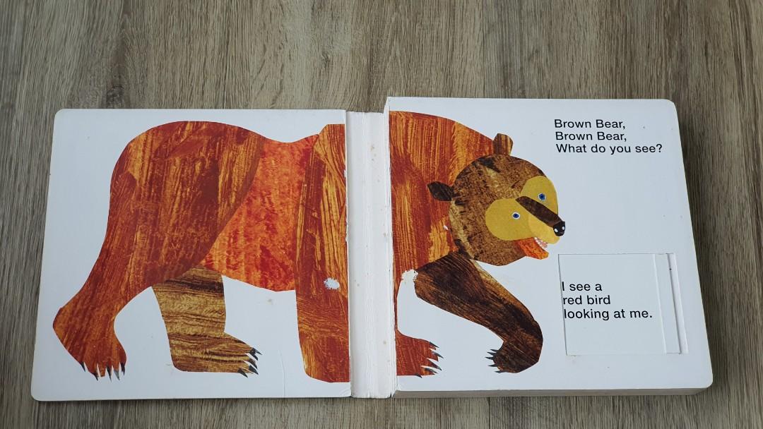 Eric Carle Brown Bear, Brown Bear, What Do You See? Slide and Find Baby ...
