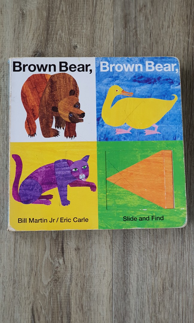 Eric Carle Brown Bear, Brown Bear, What Do You See? Slide and Find Baby ...