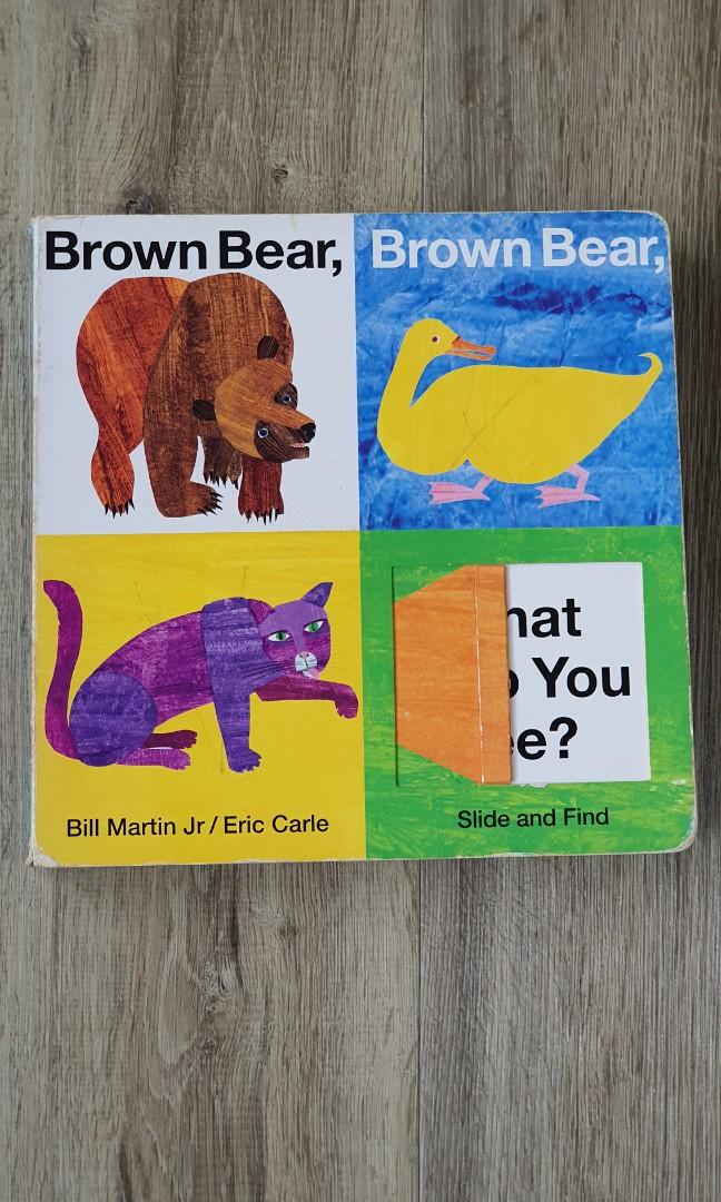 Eric Carle Brown Bear, Brown Bear, What Do You See? Slide and Find Baby ...