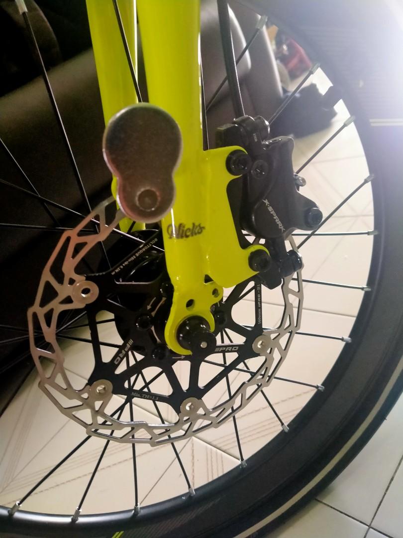 Folding bike element nicks, Sports Equipment, Bicycles & Parts ...