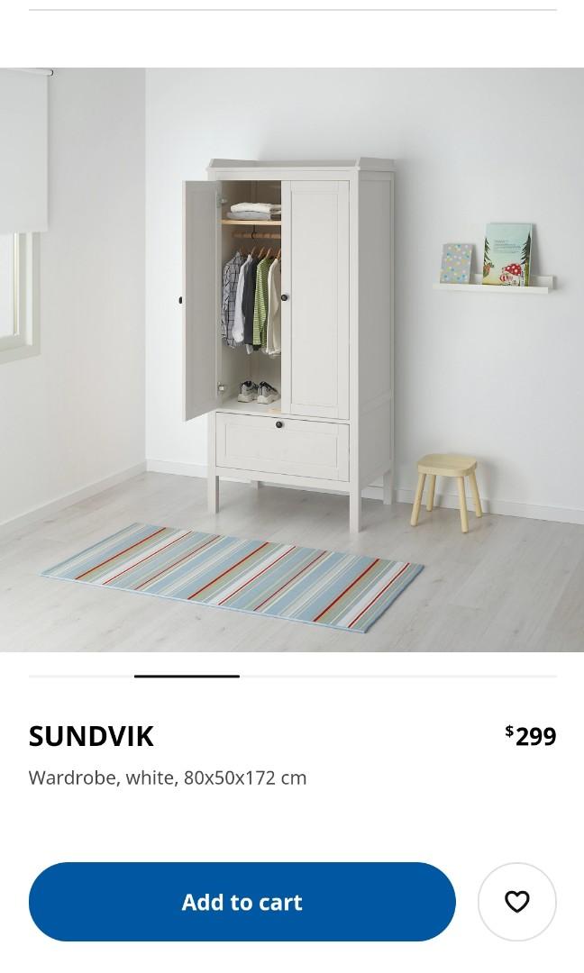 Ikea Sundvik wardrobe, Babies & Kids, Baby Nursery & Kids Furniture ...