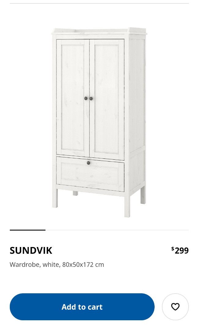 Ikea Sundvik wardrobe, Babies & Kids, Baby Nursery & Kids Furniture ...
