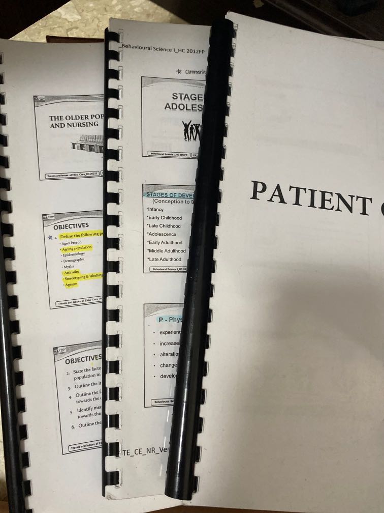 ITE Nursing Year 1 notes, Hobbies & Toys, Books & Magazines, Assessment ...