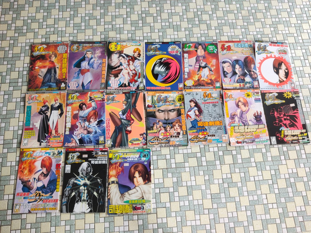 King of fighters KOF Z zillion Andy seto comic 1 -10, Hobbies & Toys ...