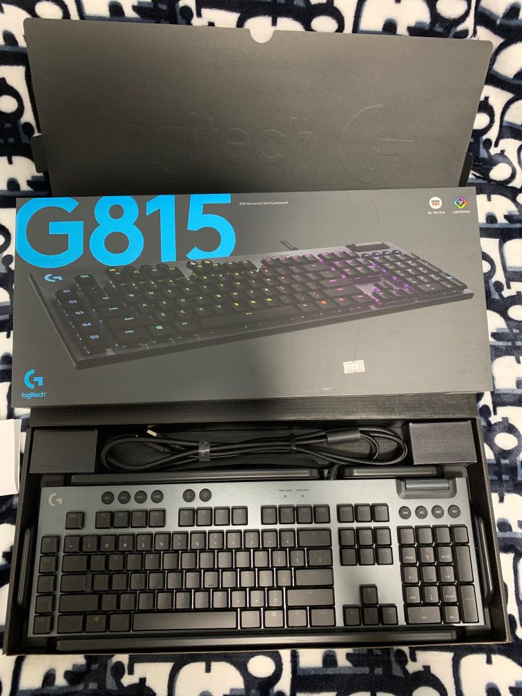 Logitech G815 Tactile Keyboard, Computers & Tech, Parts & Accessories ...