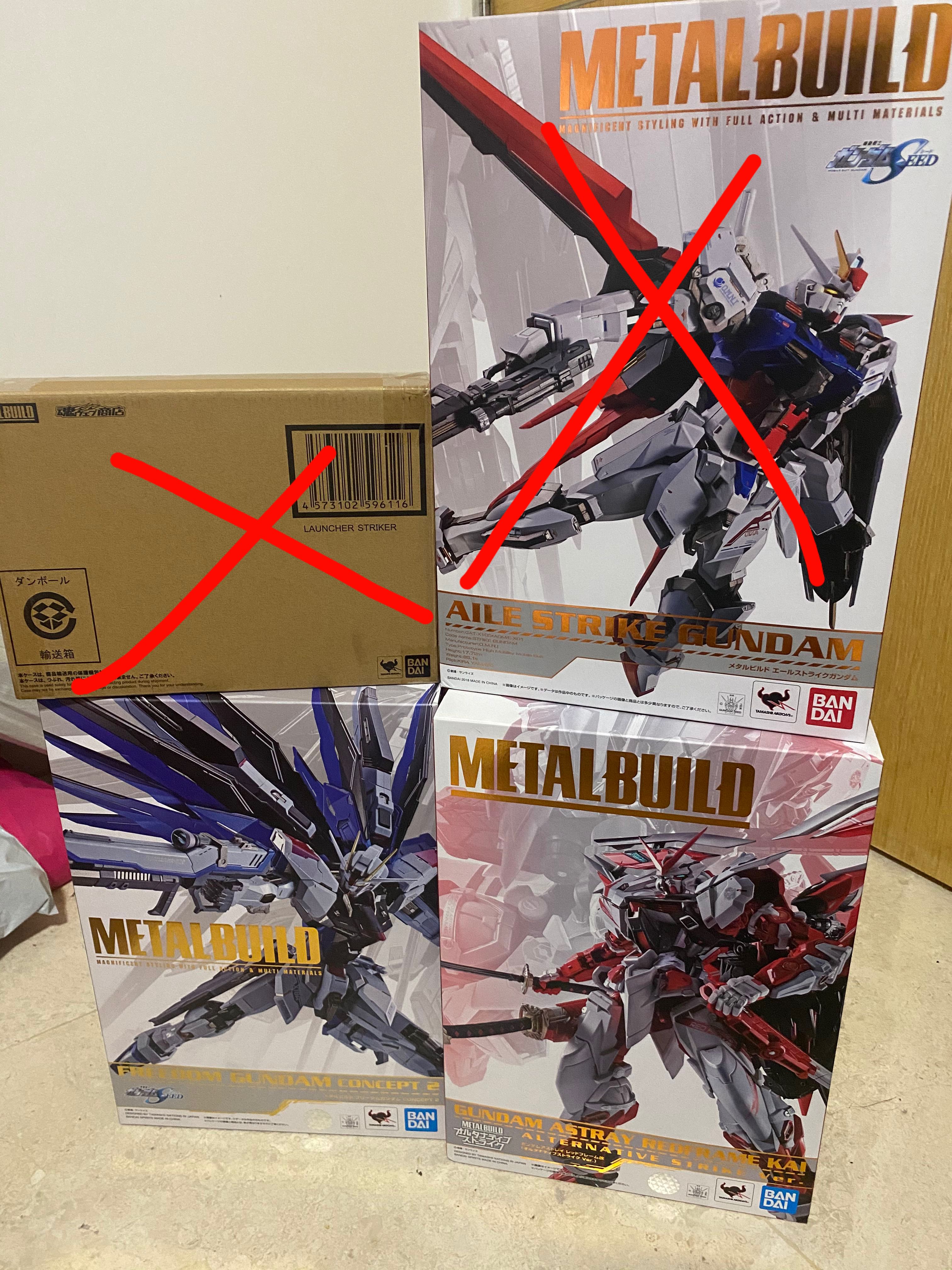 Metal Build Gundam Seed Bundles, Hobbies & Toys, Toys & Games on Carousell