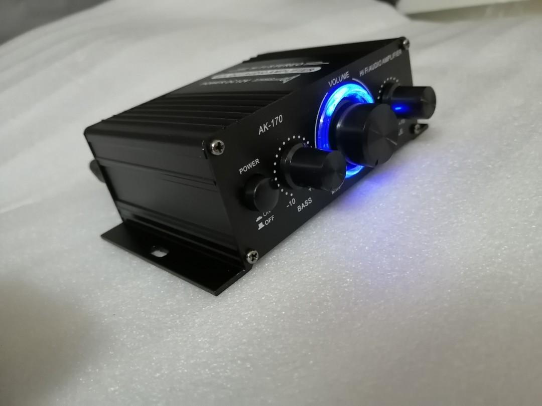 Mini Hi Fi Audio Amplifier, Audio, Other Audio Equipment on Carousell