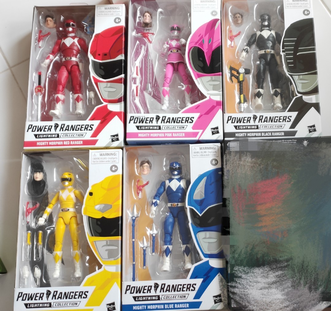 Mmpr lighting Series set, Hobbies & Toys, Toys & Games on Carousell