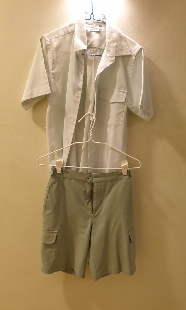 NUS high school uniform, Men's Fashion, Tops & Sets, Formal Shirts on ...