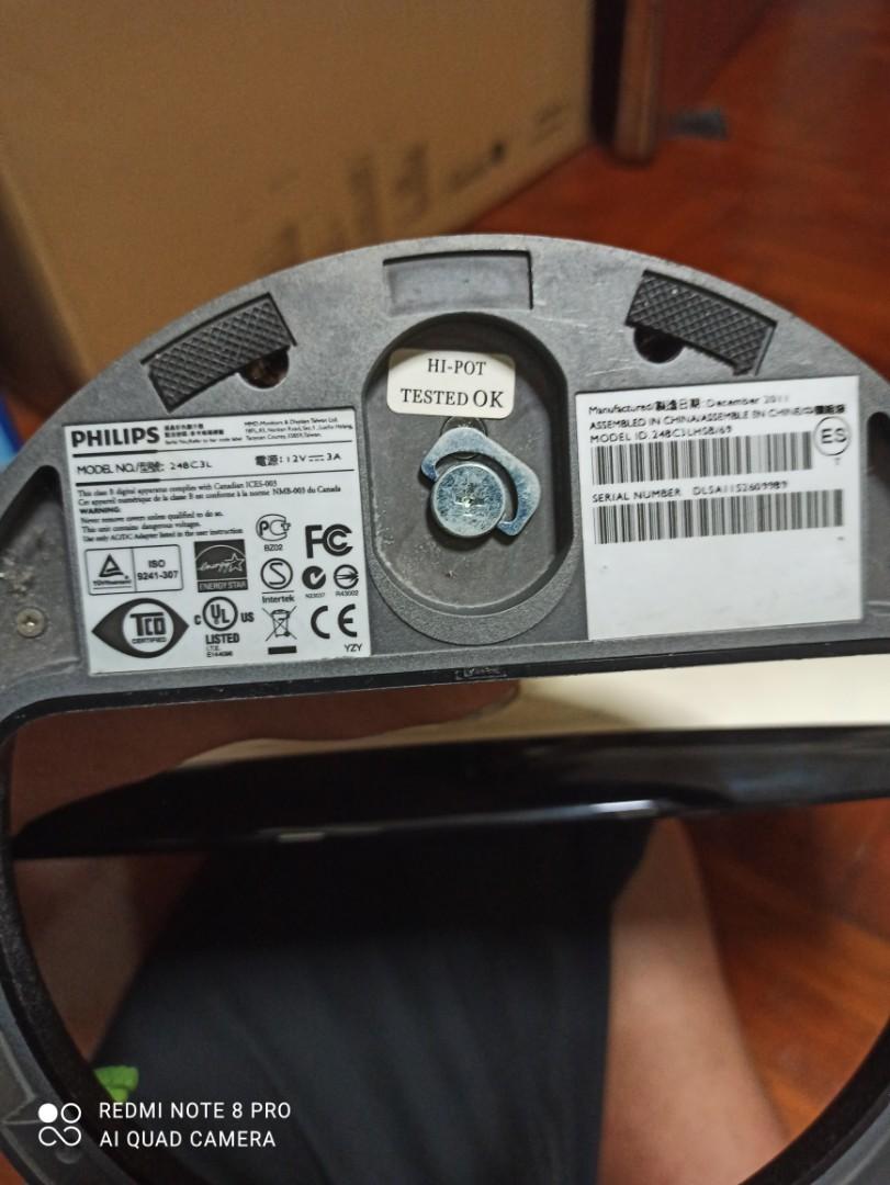 Philips 24 inch LED monitor, Computers & Tech, Parts & Accessories ...