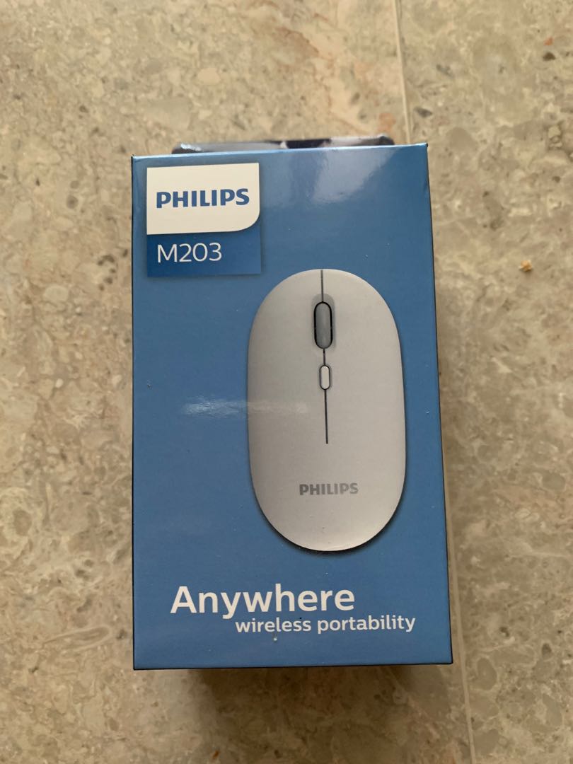 Philips Wireless Mouse M203, Computers & Tech, Parts & Accessories ...