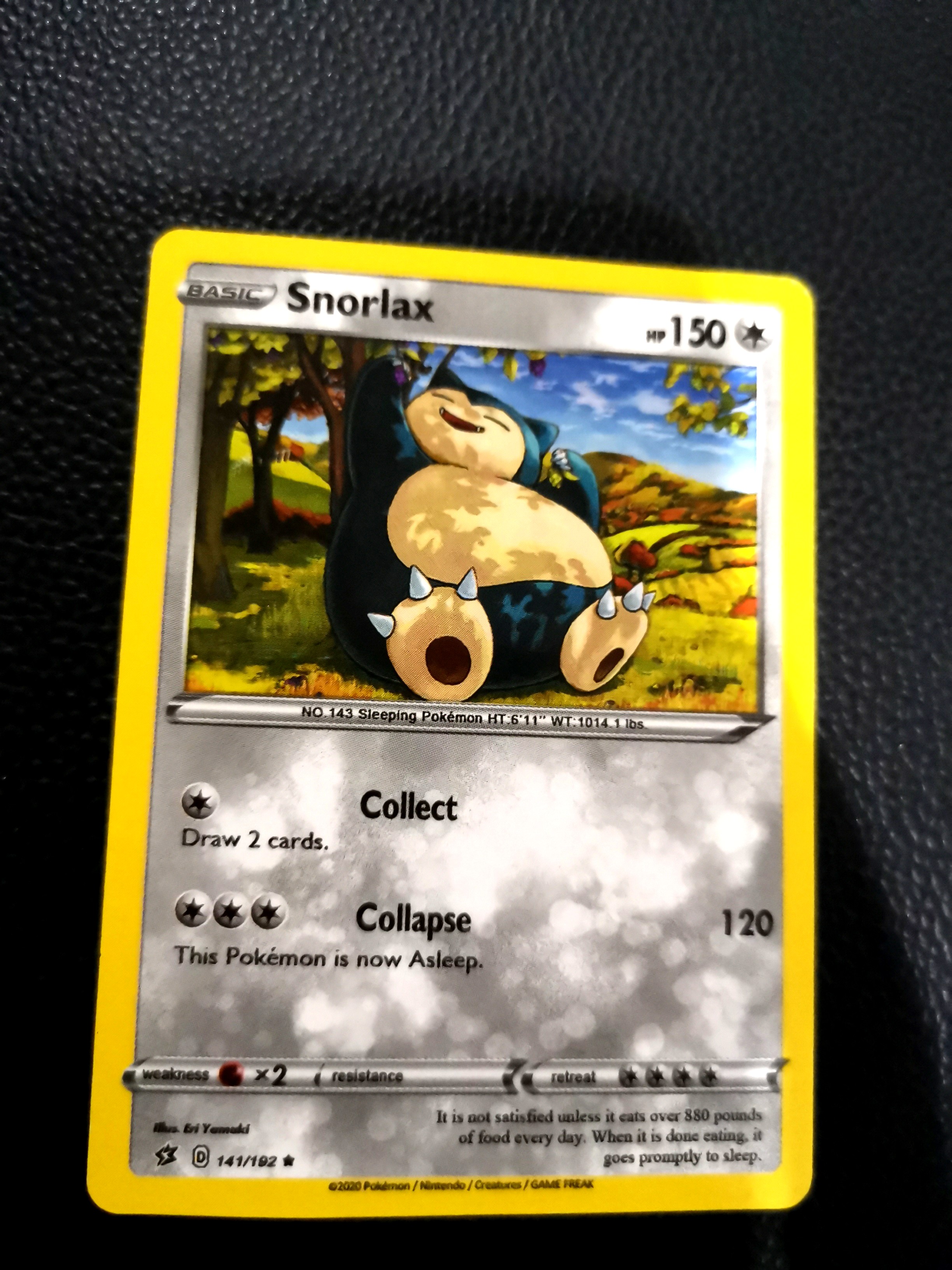 Pokemon Card snorlax basic, Hobbies & Toys, Toys & Games on Carousell