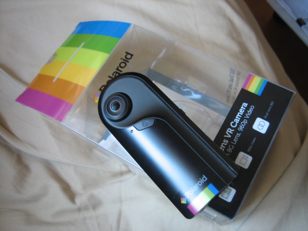 Polaroid 360 dual lens VR camera 相機, 攝影器材, 相機 - Carousell