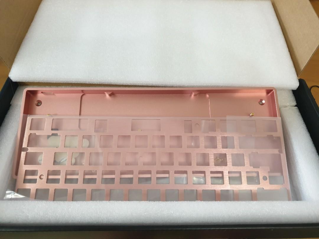 "Rose Gold" Metallic 60% Keyboard Base Kit, Computers & Tech, Parts ...