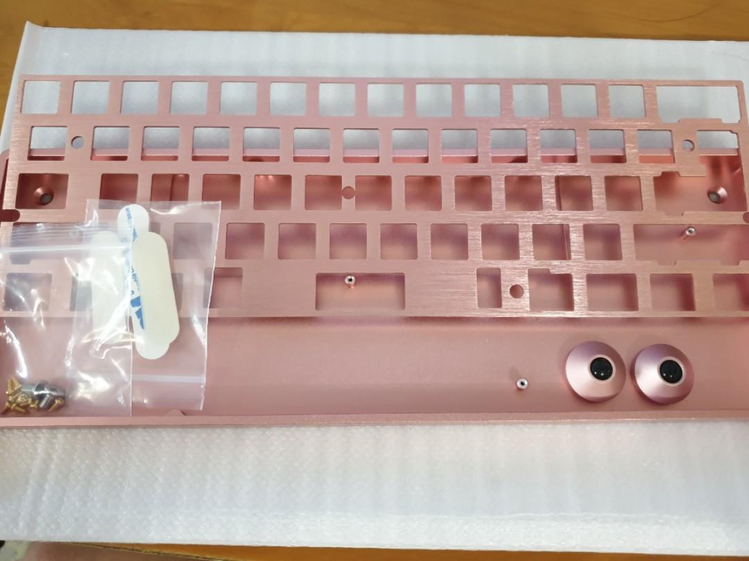 "Rose Gold" Metallic 60% Keyboard Base Kit, Computers & Tech, Parts ...