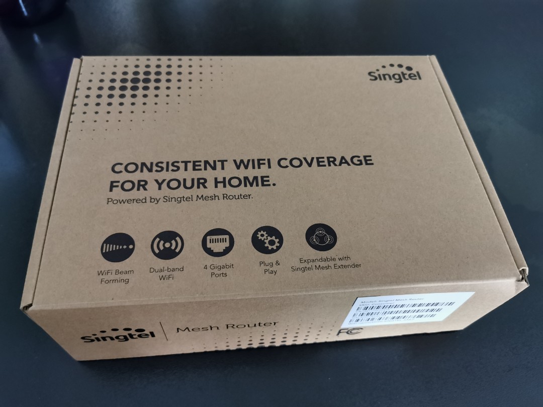 Singtel Mesh Router, Computers & Tech, Parts & Accessories, Networking ...