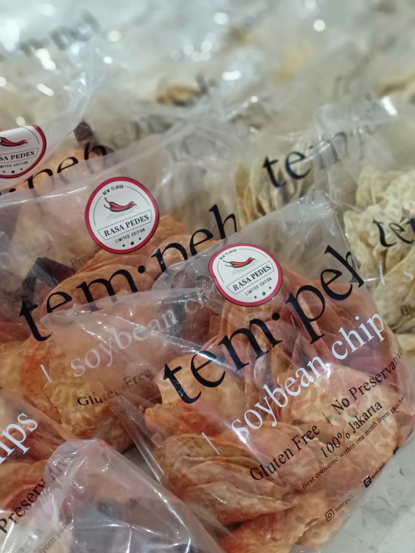 Tempeh Chips 250gr (SPICY), Food & Drinks, Packaged & Instant Food on ...