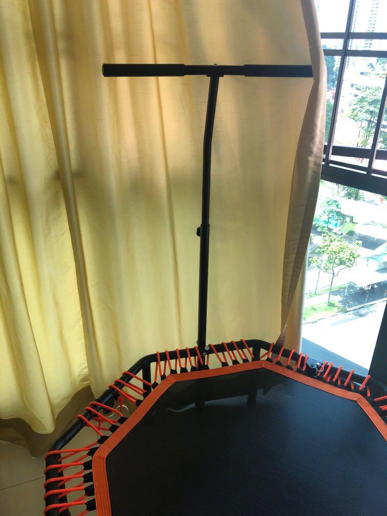 Trampolin Mini for HDB height, Sports Equipment, Exercise & Fitness ...