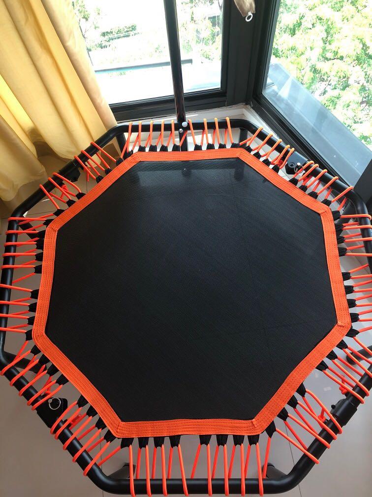 Trampolin Mini for HDB height, Sports Equipment, Exercise & Fitness ...