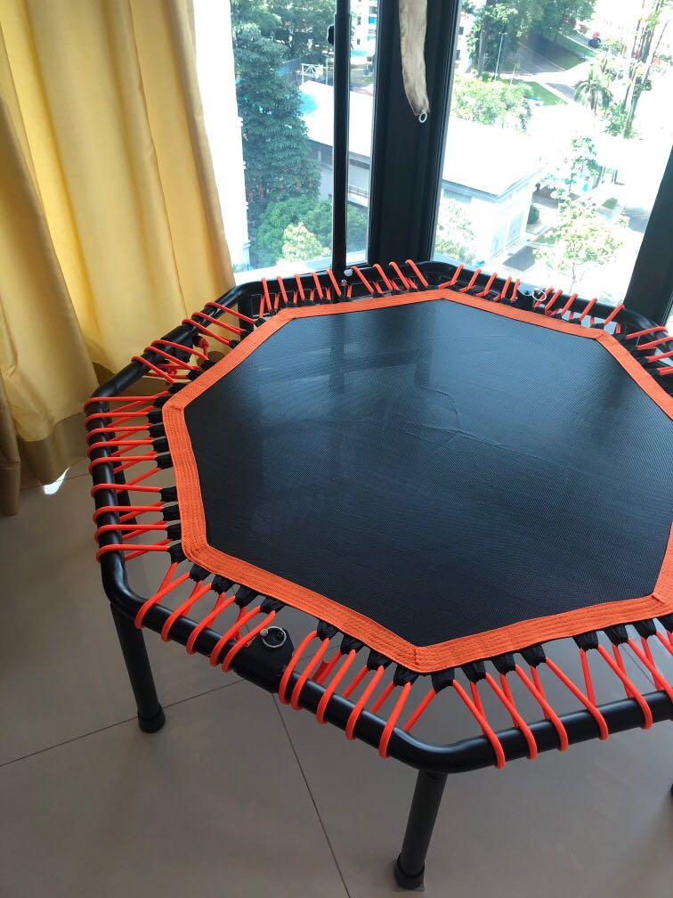 Trampolin Mini for HDB height, Sports Equipment, Exercise & Fitness ...