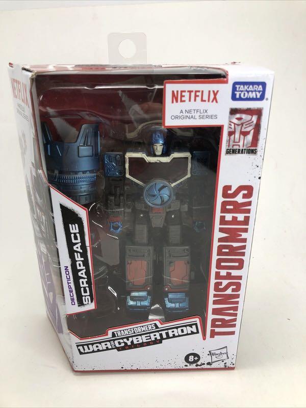 Transformers Netflix Scrapeface, Hobbies & Toys, Toys & Games on Carousell