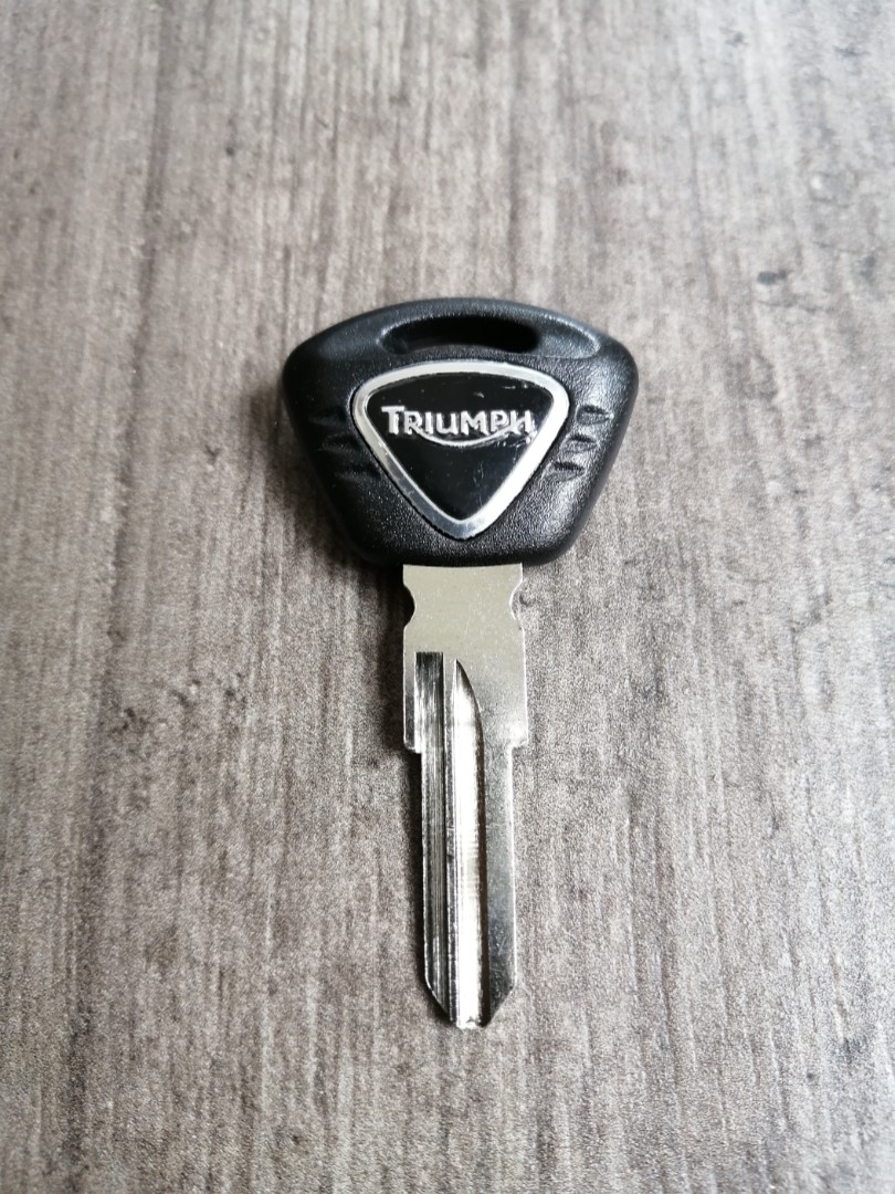 Triumph motorcycle key duplication, Motorcycles, Motorcycle Accessories ...