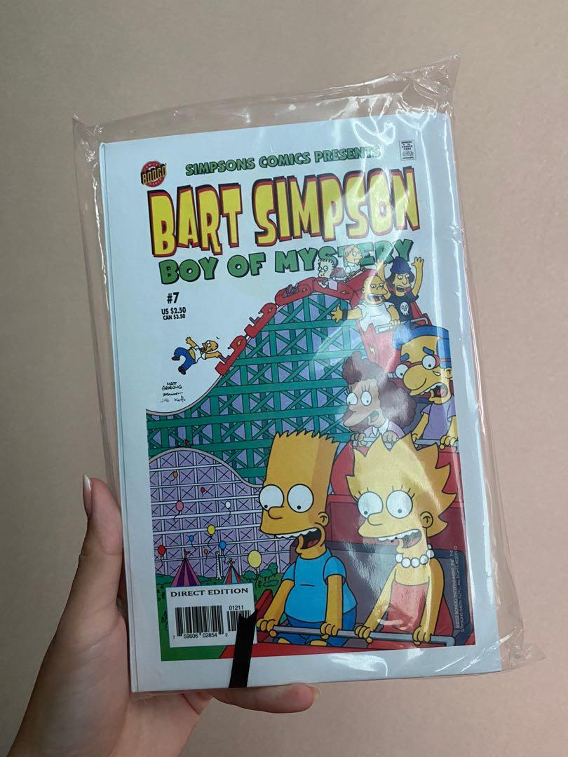 Vintage Notebook Booshe Project Bart Simpson, Buku & Alat Tulis, Buku ...