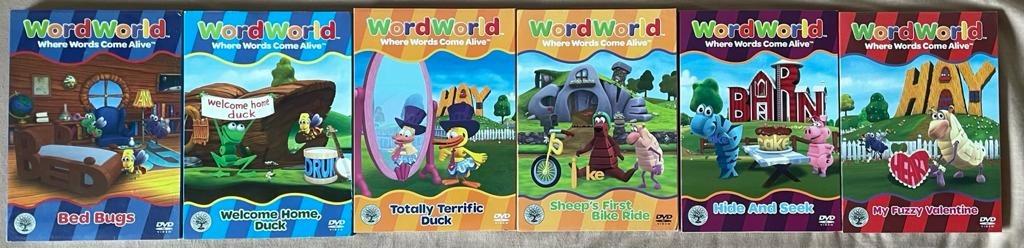 WordWorld Phonics DVD set (6 CDs), Music & Media, CDs, DVDs & Other ...