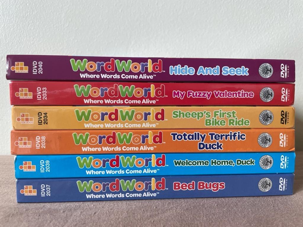 WordWorld Phonics DVD set (6 CDs), Music & Media, CDs, DVDs & Other ...