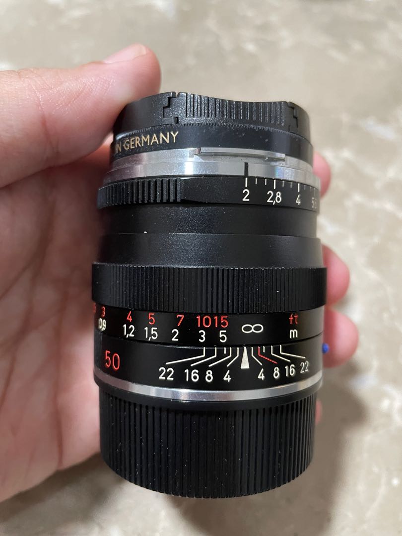 Zeiss planar 50mm f2 (leica zm), Photography, Lens & Kits on Carousell