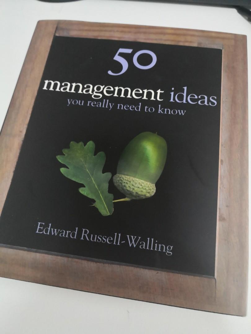 50 Management ideas by Edward Russell Walling, Hobbies & Toys, Books ...