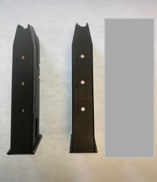 9MM MAGAZINE CHECK-MATE USA BERETTA 92FS SIG P226, P228, Sports ...