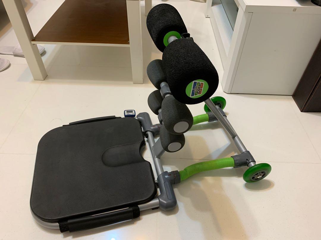 Ab Total Core Deluxe Fitness Machine, Sports Equipment, Exercise ...