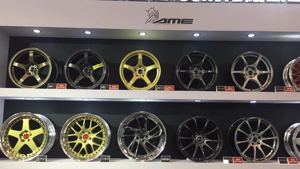 Original AME Circlar S6 18” 5x112 Rims, Car Accessories, Tyres & Rims ...