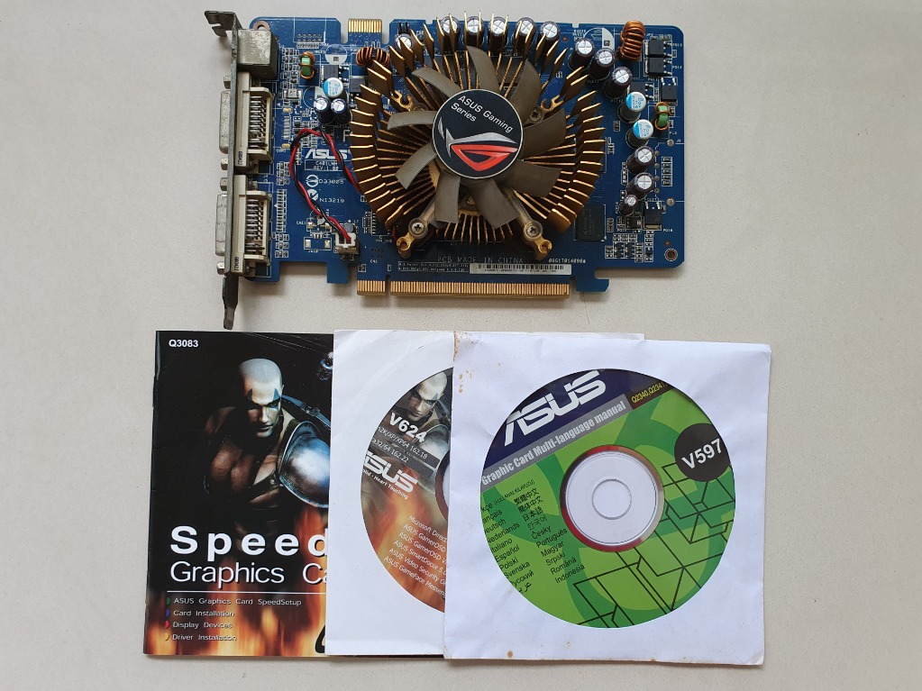 ASUS GeForce 8600GT, Computers & Tech, Parts & Accessories, Computer ...