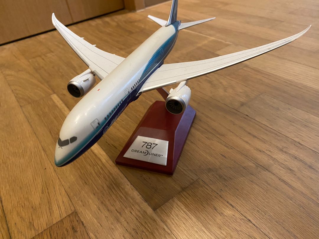 Boeing 787 model, Hobbies & Toys, Toys & Games on Carousell