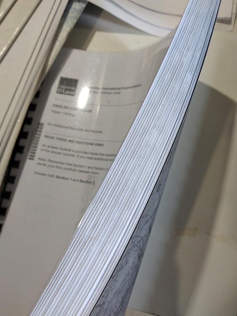 Cambridge igcse o level English paper 1 writing past year papers ...