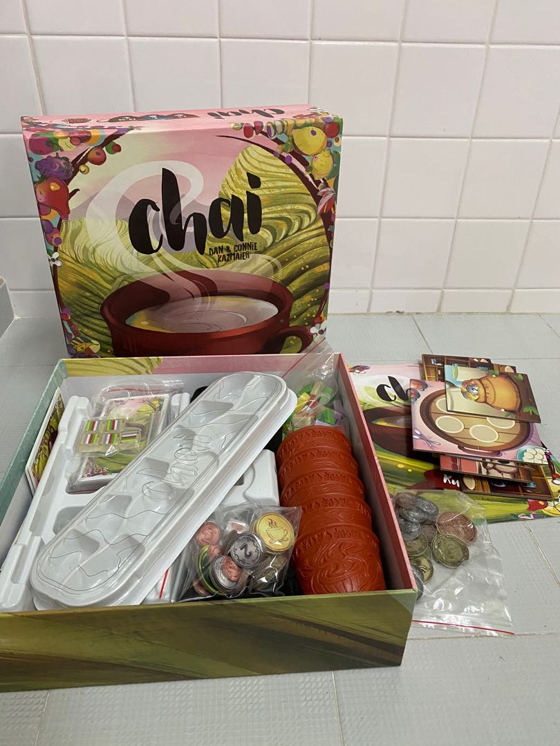 Chai - Kickstarter deluxe edition, Hobbies & Toys, Toys & Games on ...