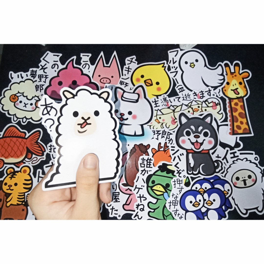 Cute japanese animal stickers (assorted), Hobbies & Toys, Stationery ...