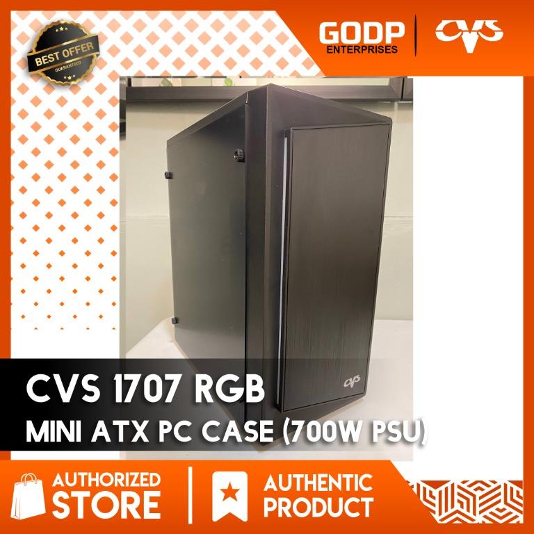 CVS 1707 RGB Mini ATX Case FREE PSU 700w Desktop Gaming Case PC Case ...