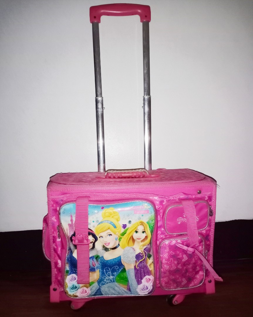 Disney Princess Trolley Bag, Babies & Kids, Going Out, Diaper Bags ...