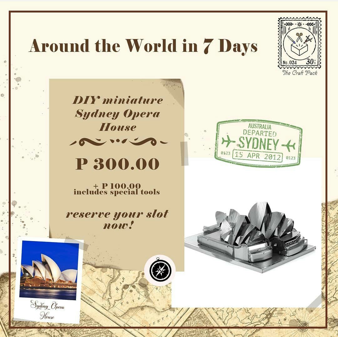 DIY Miniature Sydney Opera House, Furniture & Home Living, Gardening ...