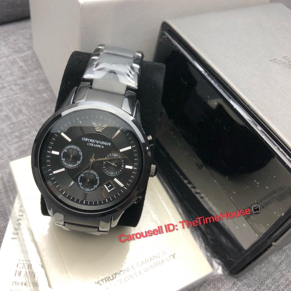 Emporio Armani Watch AR1452, Men's Fashion, Watches on Carousell
