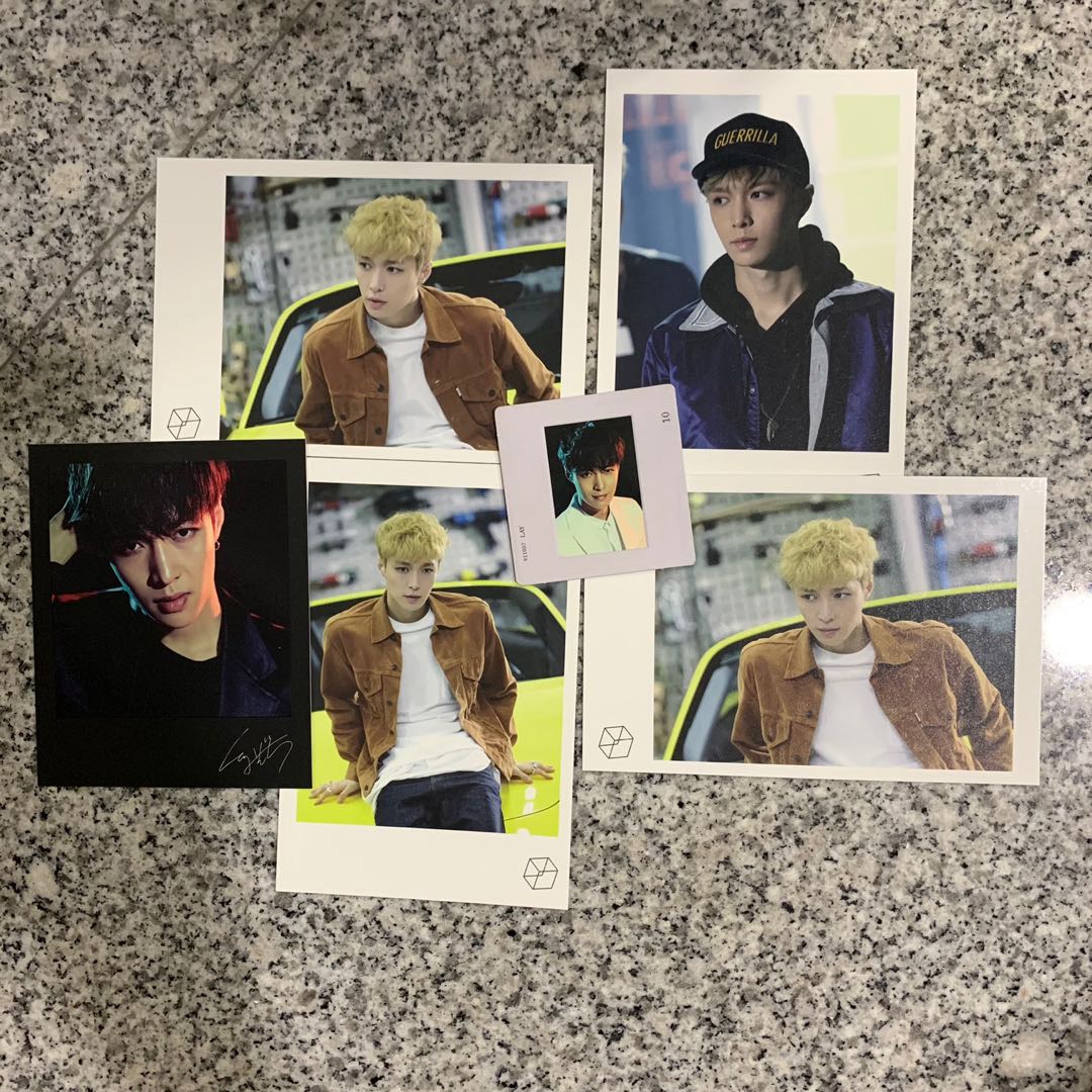 EXO LAY OFFICIAL POLAROIDS, Hobbies & Toys, Memorabilia & Collectibles ...
