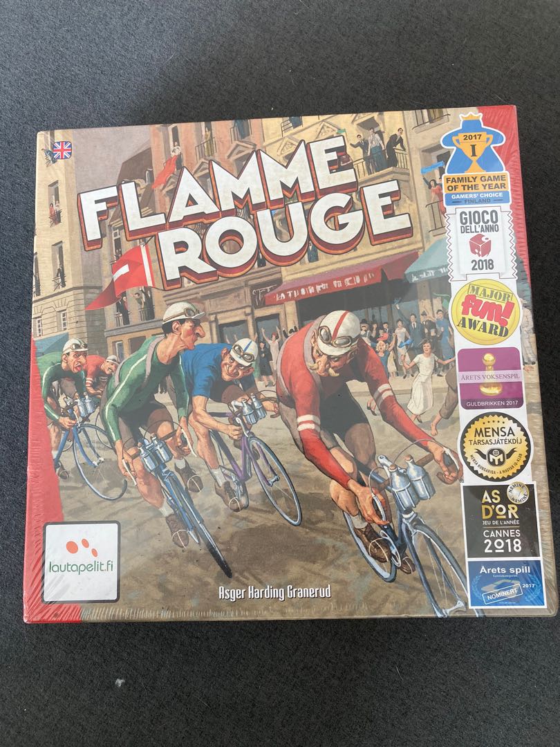 Flamme Rouge - Cycling Boardgame, Hobbies & Toys, Toys & Games on Carousell