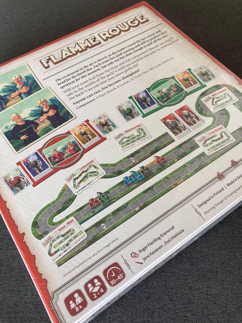 Flamme Rouge - Cycling Boardgame, Hobbies & Toys, Toys & Games on Carousell