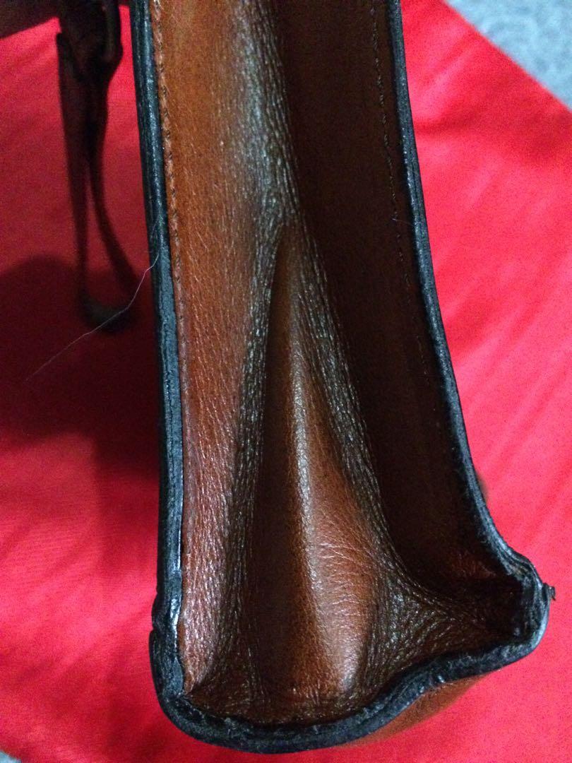 Leather Hickok clutch bag, Women's Fashion, Bags & Wallets, Clutches on ...